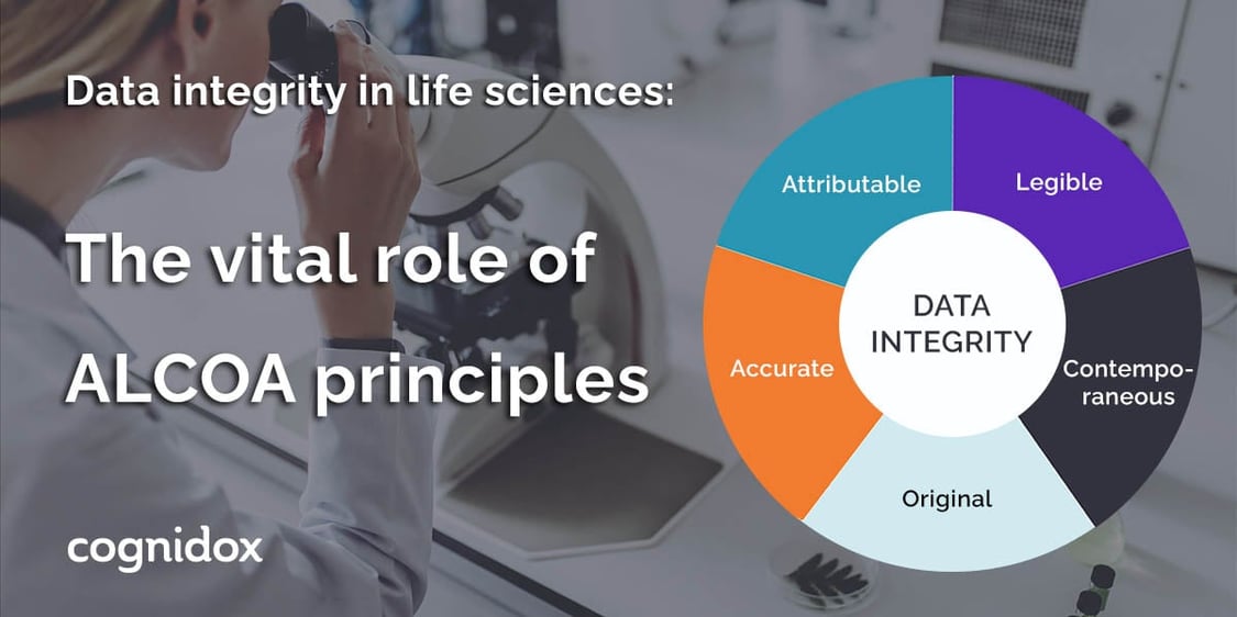 Data integrity in life sciences: the vital role of ALCOA principles Data integrity in life sciences: the vital role of ALCOA principles
