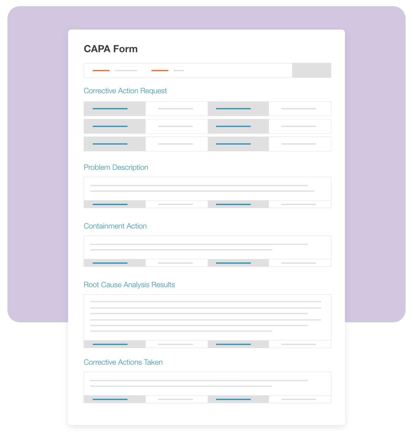 CAPAs and Non-Conformance Management | Cognidox Lean DMS